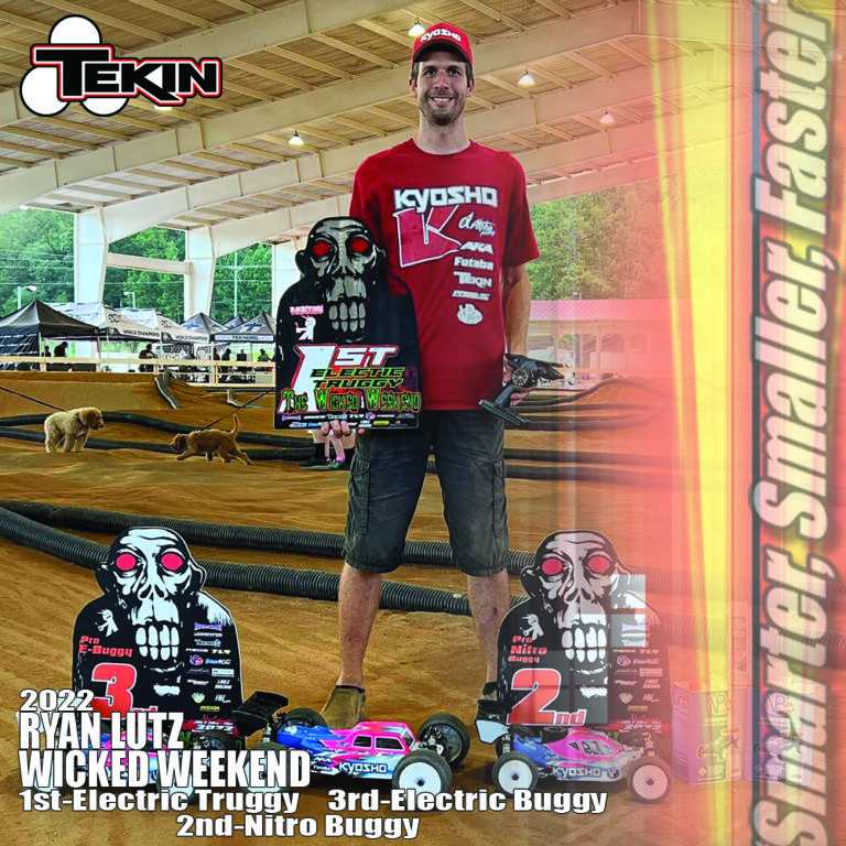 Ryan Lutz wins E-Truggy at the Wicked Weekend! – Tekin – Smaller ...